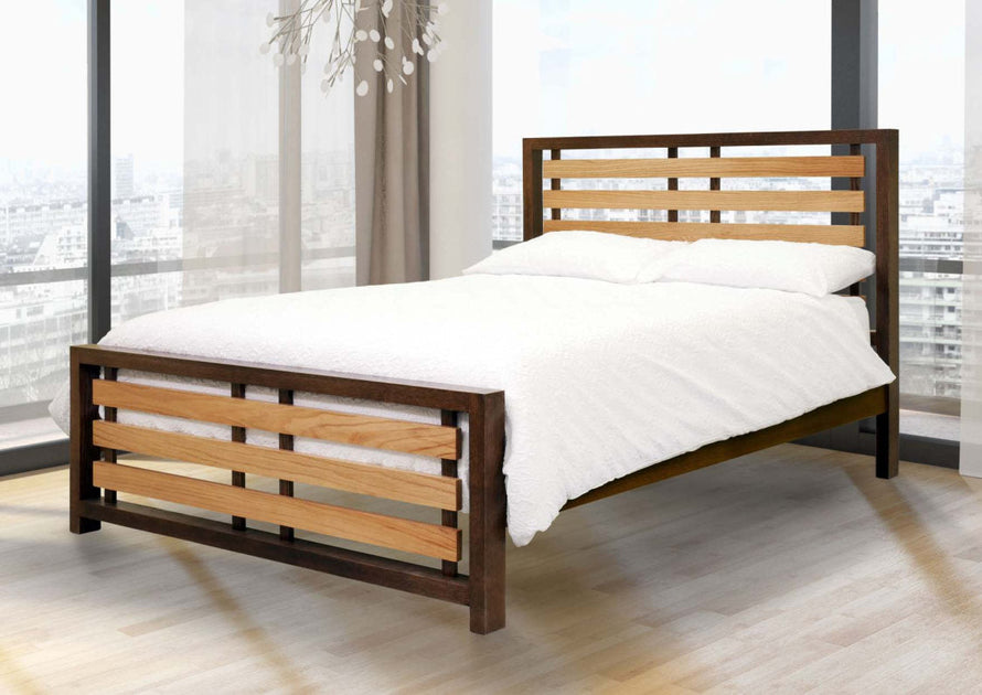 Windsor Pine Naples Oak Bed Frame – Beechwood Beds